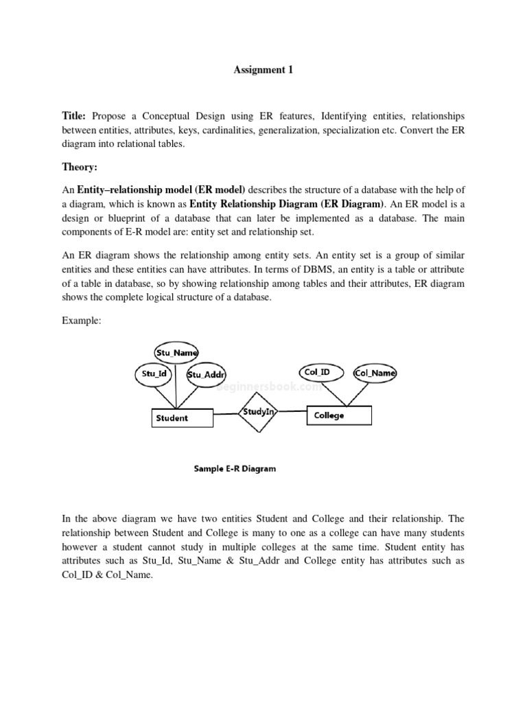 DBMS Writeups - Assignment 1 | PDF | Career & Growth | Computers