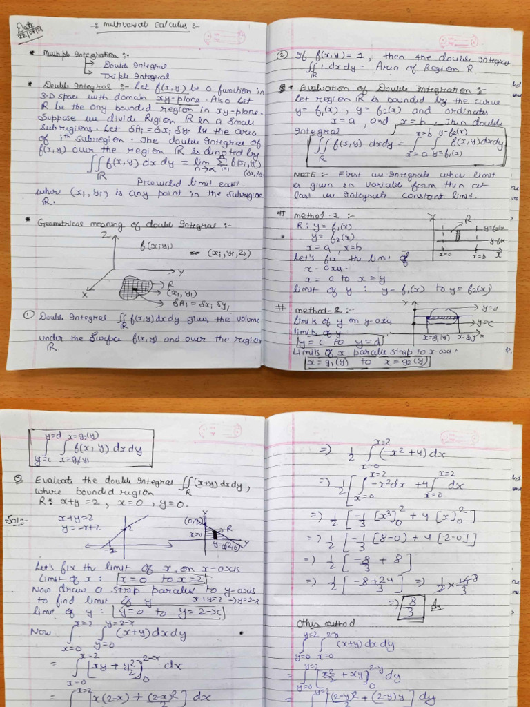 Multivariate Calculus Signed Pdf