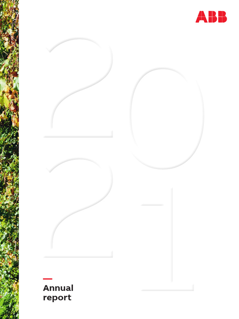 ABB Group Annual Report 2021 English | PDF