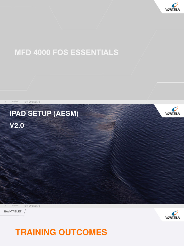 Ipad Setup AESM Specific V2.0 | PDF