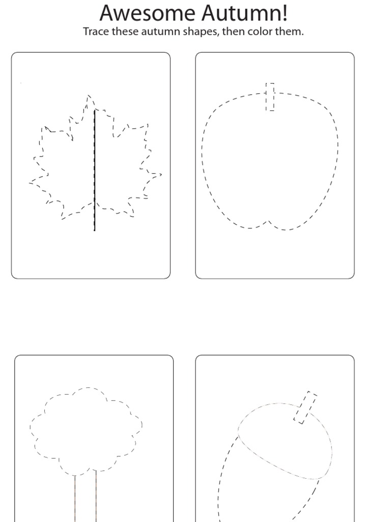 Autumn Shapes for Kids | PDF | Poetry | Classics