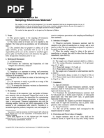 ASTM D140 Bitumen Sampling PDF | PDF | Asphalt | Valve