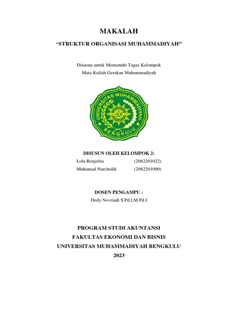 Gerakan Muhammadiyah | PDF