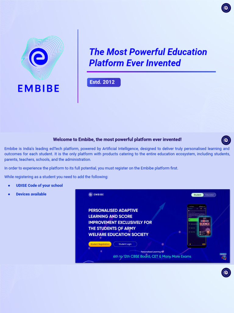 Student (APS-Eng) - Step by Step Registration Process | PDF