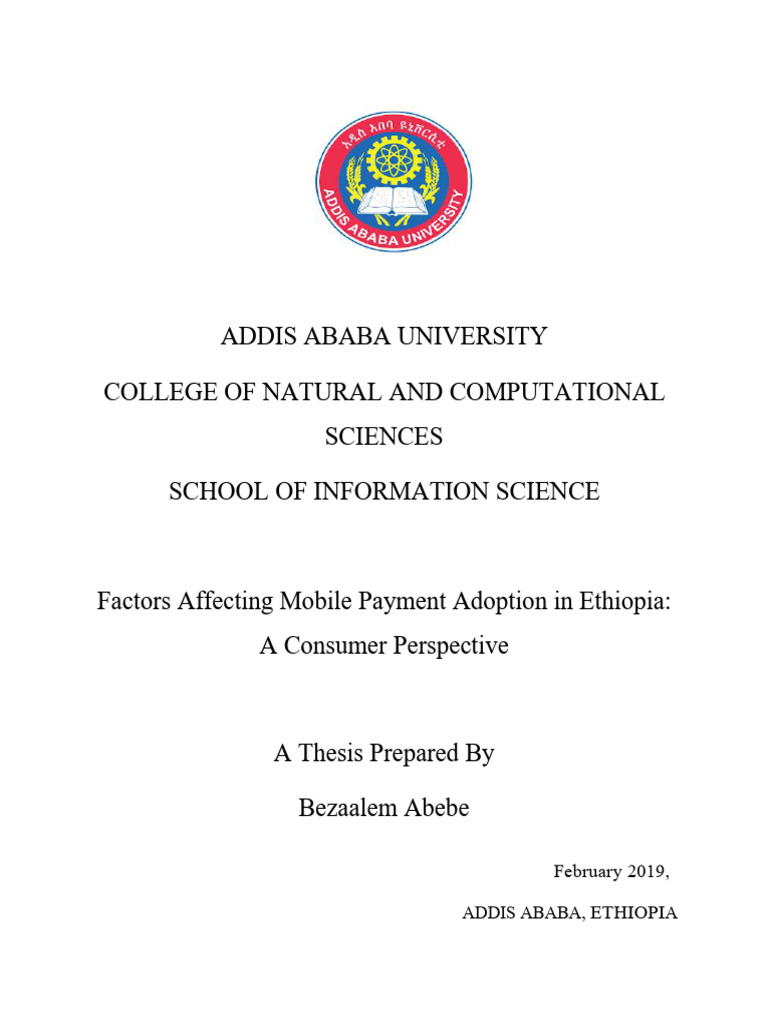 Bezaalem Abebe 2019 | PDF | Computers
