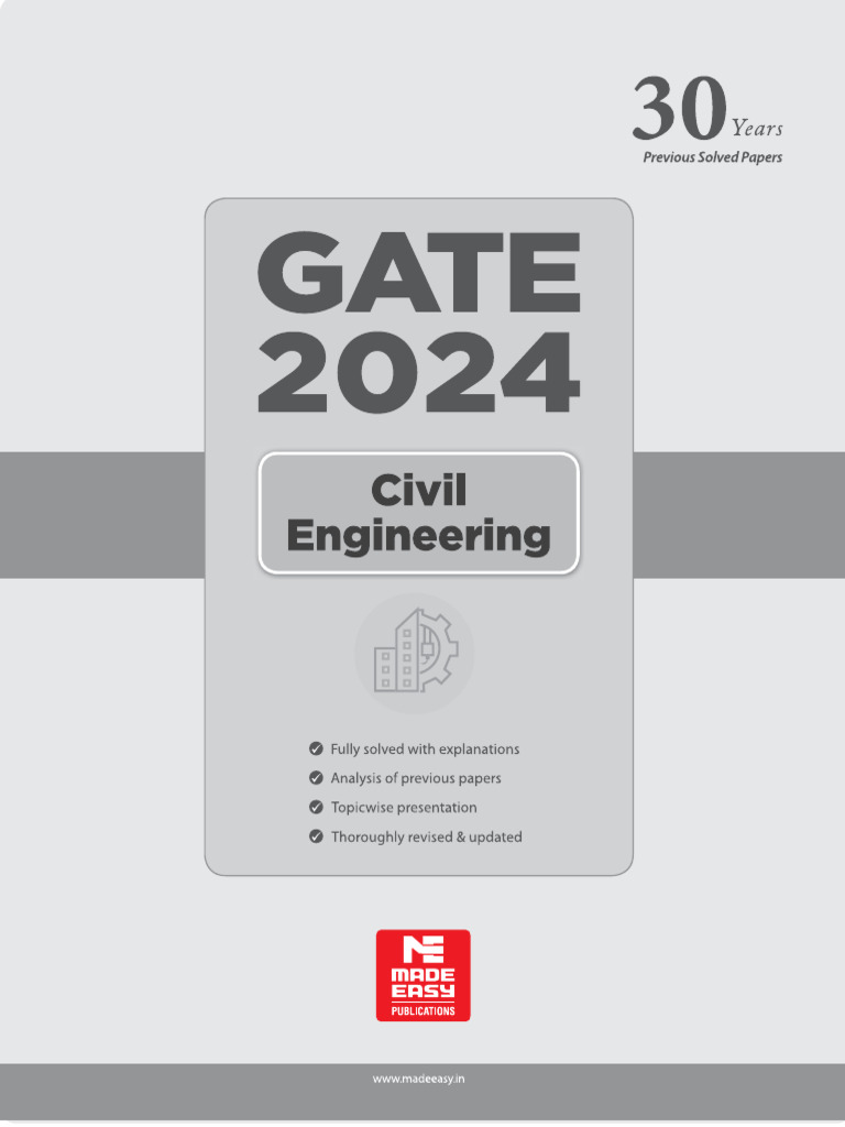 CE GATE Solved Papers - 2024 | PDF