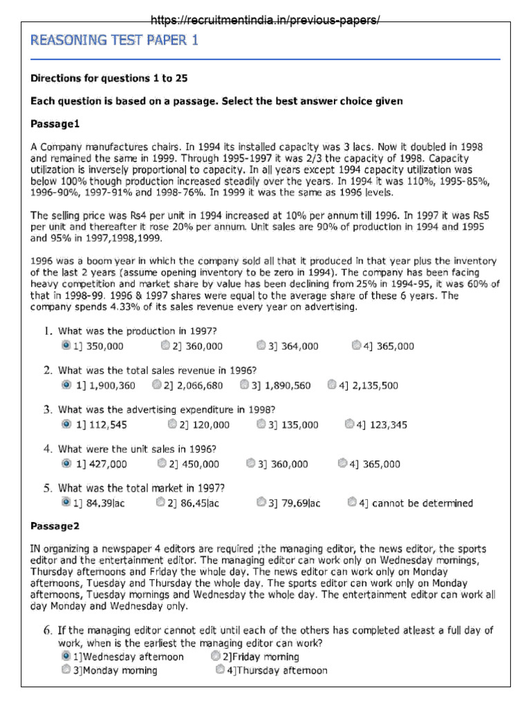 TN MRB Pharmacist Previous Question Papers | PDF | Career & Growth ...