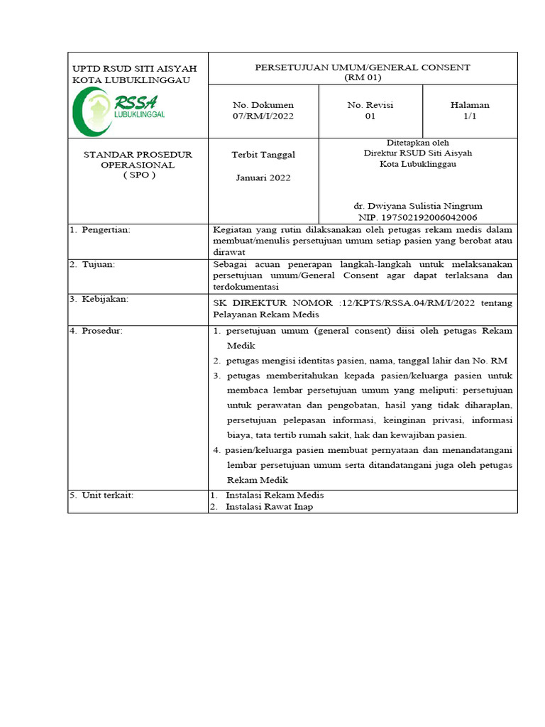 SPO RM 1-20 Oke | PDF