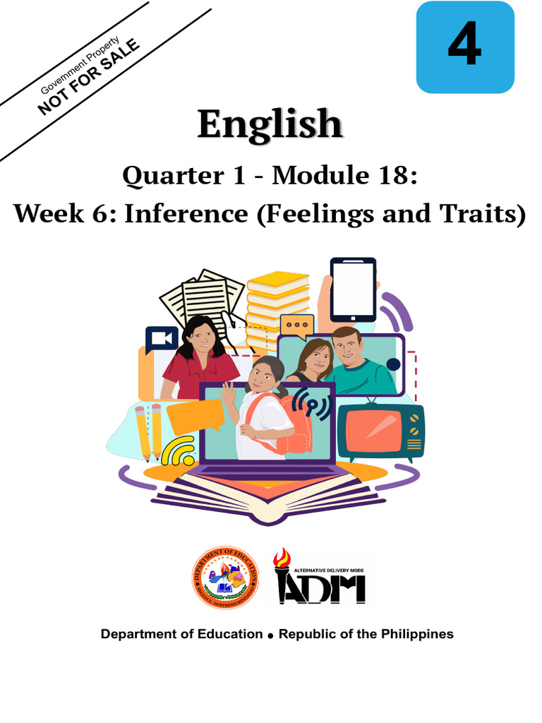 Eng4_q1_mod18_Inference-feelings-and-traits_v3 | PDF | Knowledge