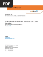 SAP User Manual-Asset Accounting 090415 | PDF