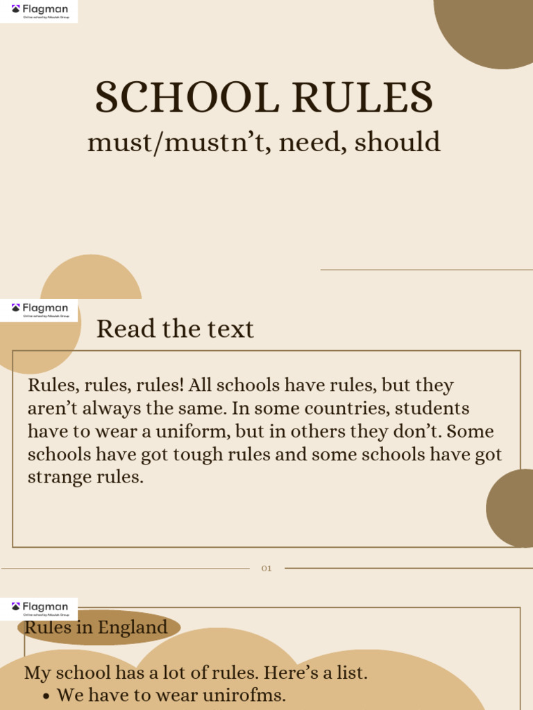 Understanding School Rules | PDF