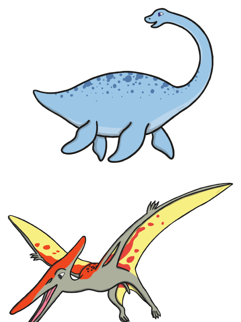 Dinosaur-Cut-Outs Ver 3 | PDF
