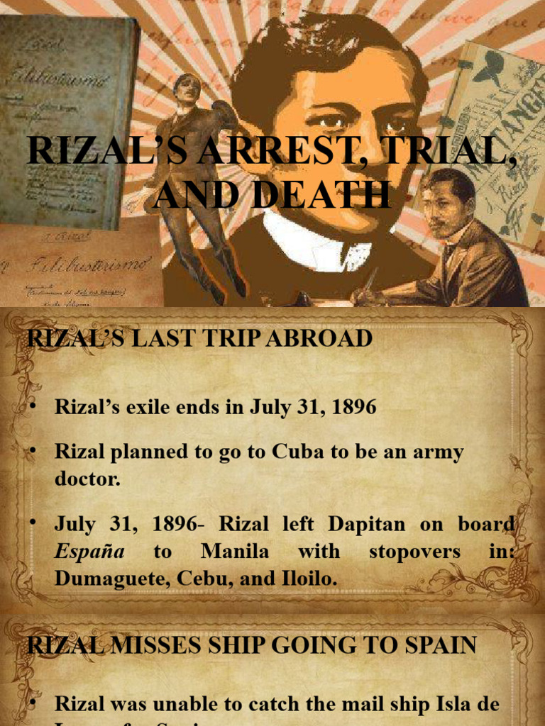 Rizals Trial and Death | PDF | Philippines