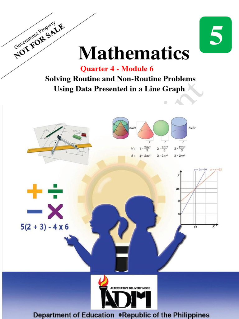Math5 Q4 Mod6 Solving Routine And Non Routine Problem V5 Pdf 4015