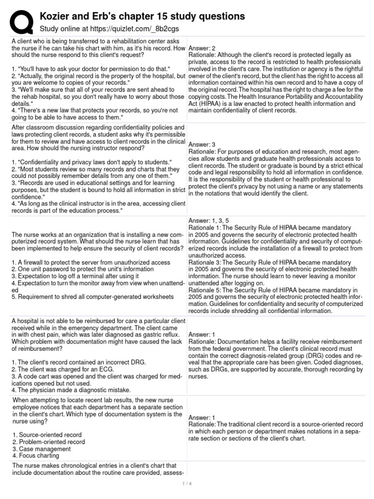 Chapter 15 - Documenting and Reporting | PDF