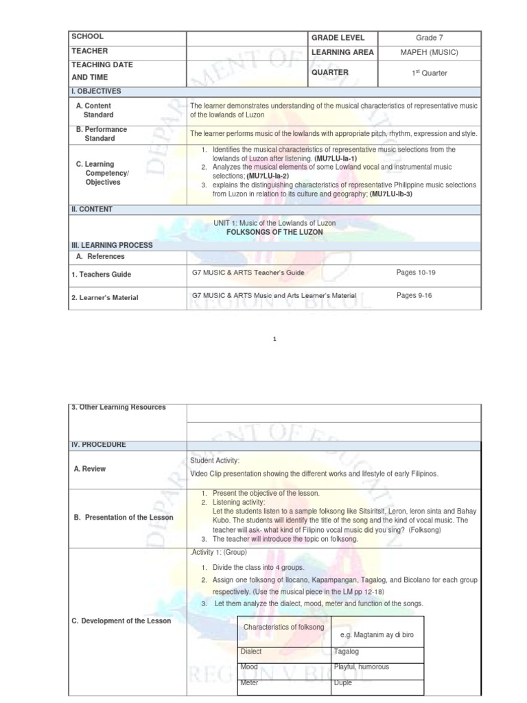 Music Grade 7 | PDF