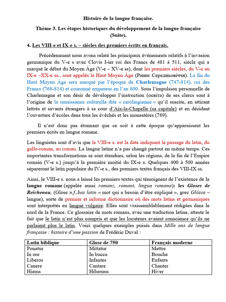 Thème 3 (4) - Les Étapes (Fin) | PDF | Études des langues étrangères | Classiques