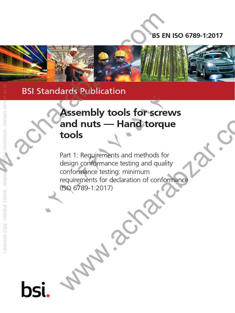 Hand Torque Tools Standards | PDF