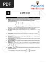 Maths Chapter 3 Matrices Class 12 Notes FREE PDF Download | PDF ...