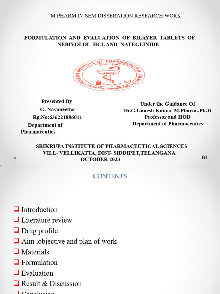 Bilayer Floating Tablet | PDF