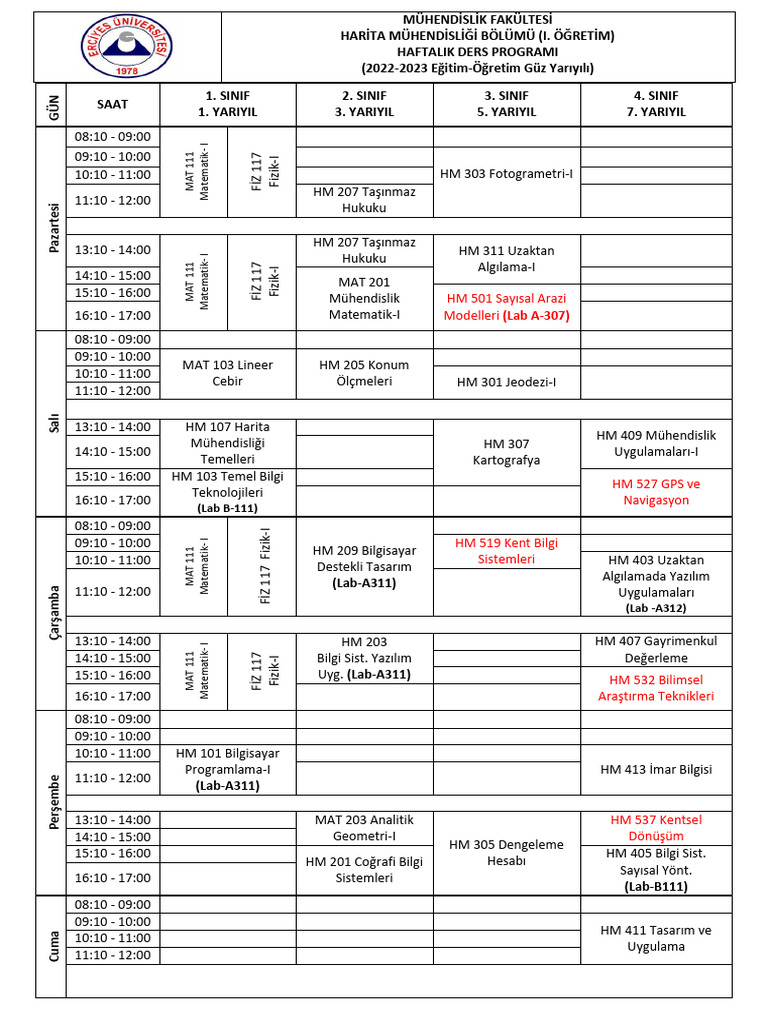 BPBL68W2023 2024 Guz Yariyili I.ogretim Ders Prog | PDF BPBL68W2023 2024 Guz Yariyili I.ogretim Ders Prog | PDF