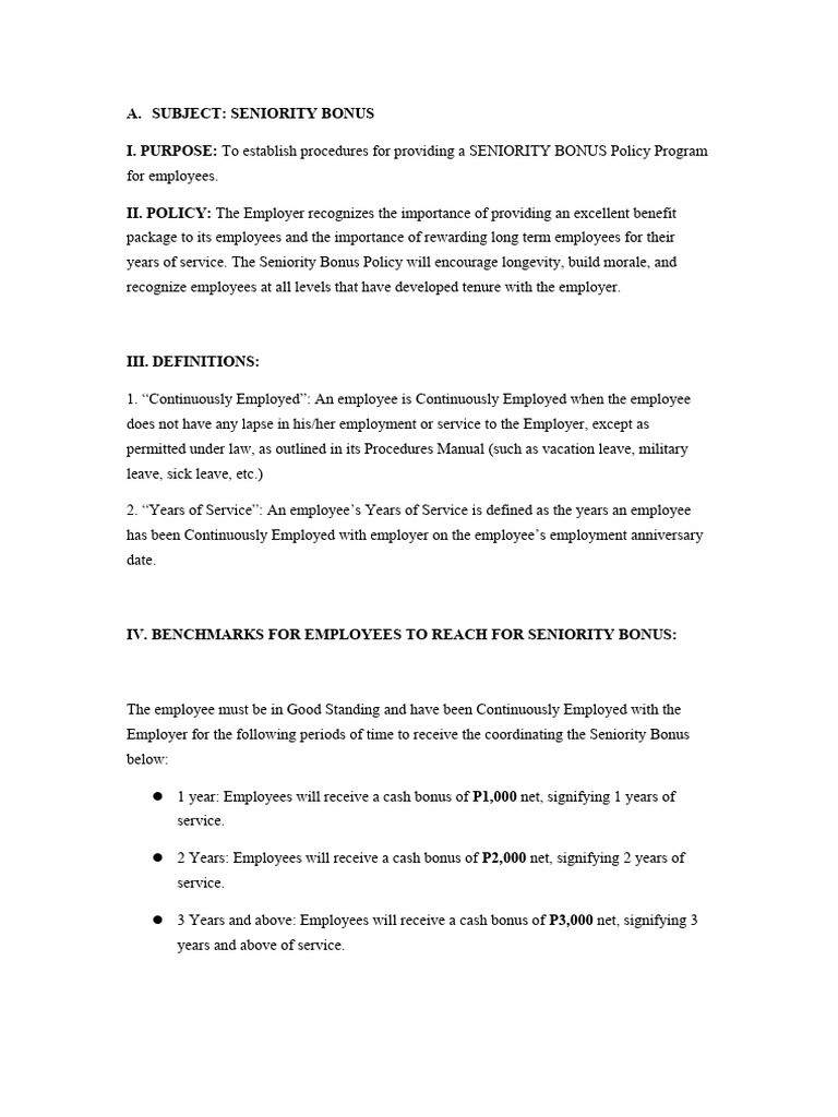 Proposal Bonus | PDF