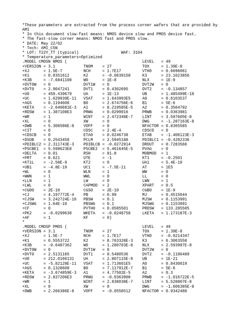 Cae Nmos | PDF | Central Processing Unit | Electrical Engineering