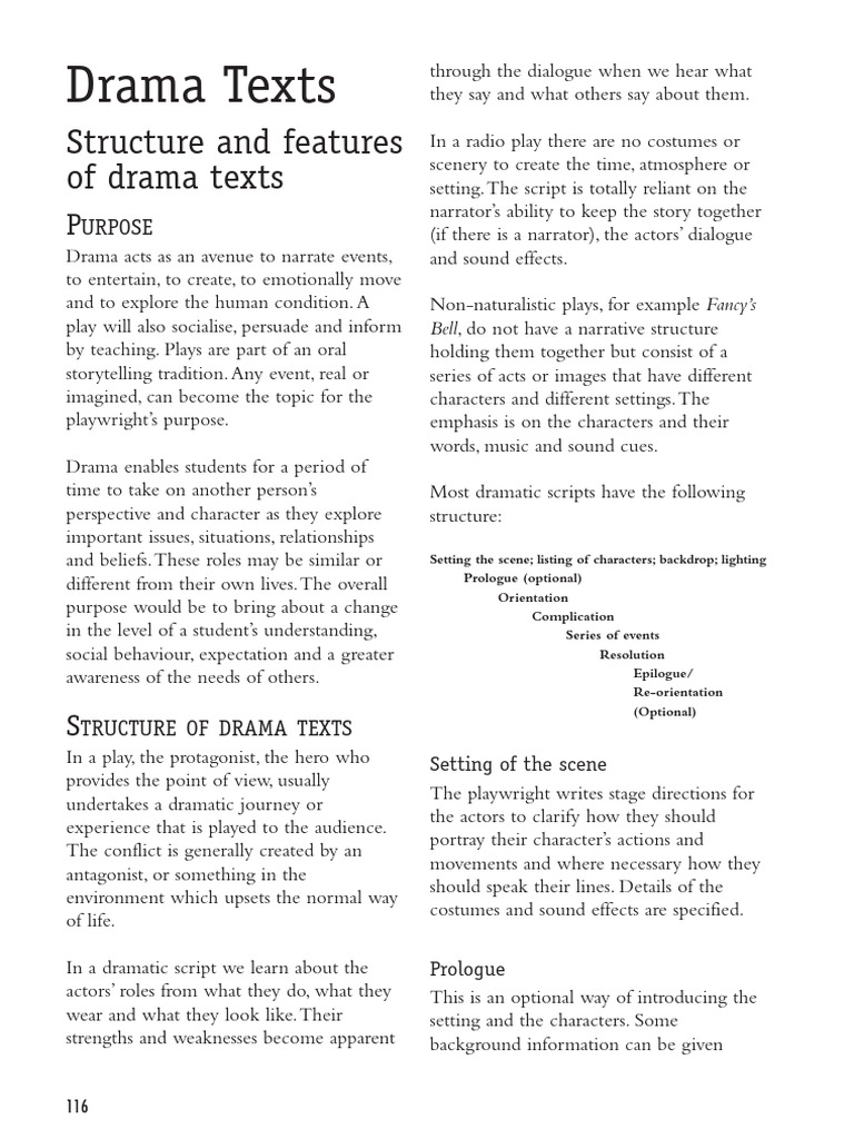 Drama Text Introduction and Overview-Fp-0ff400f3 | PDF