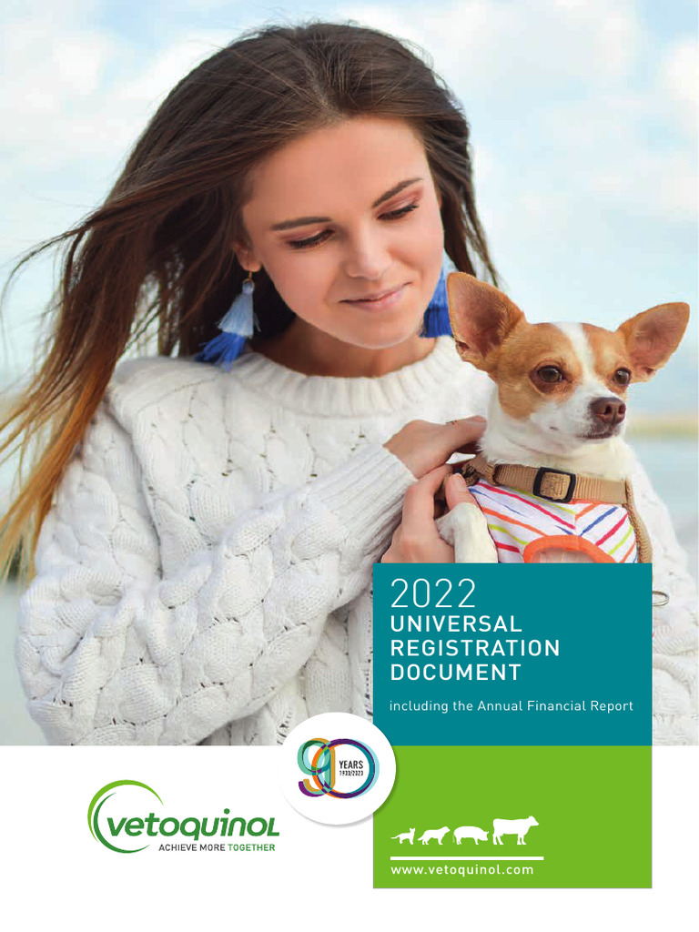 Vetoquinol 2022 Annual Report in English | PDF | Veterinary Medicine | Pet Vetoquinol 2022 Annual Report in English | PDF | Veterinary Medicine | Pet