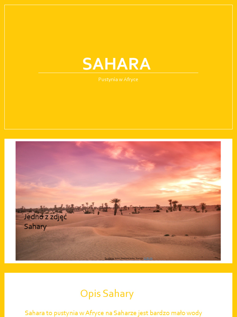 Sahara | PDF