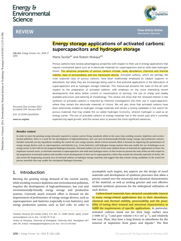 Energy Storage Application of AC | PDF