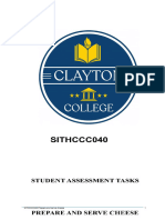SITXCCS015 Student Assessment Tasks | PDF | Communication | Nonverbal Communication