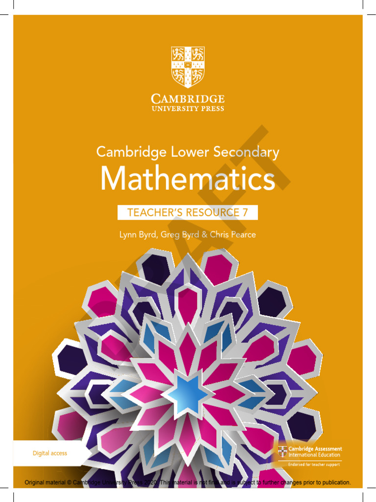 Mathematics: Draft | PDF