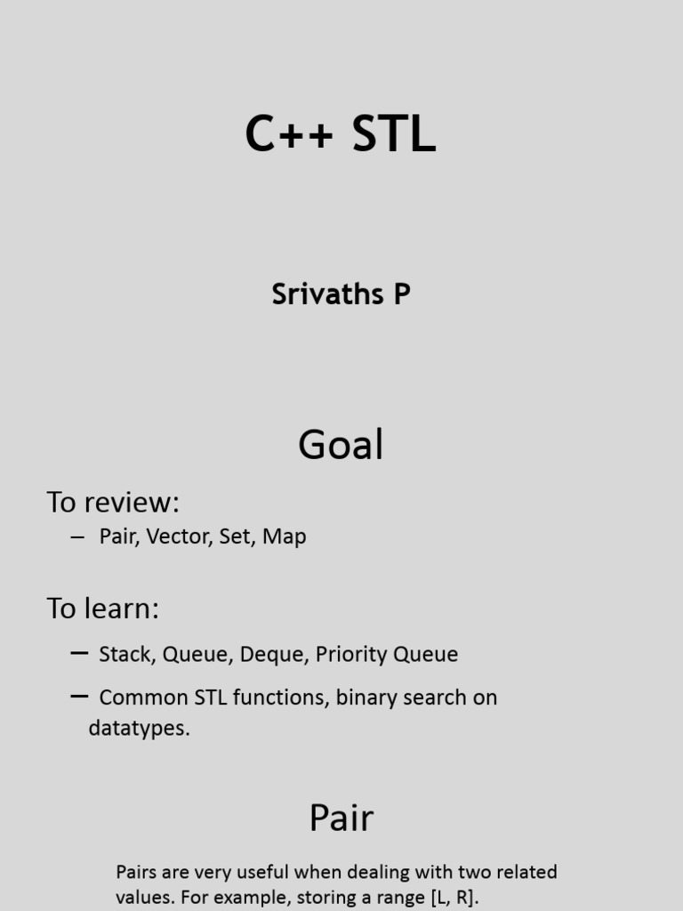 C STL | PDF | Queue (Abstract Data Type) | Computer Programming