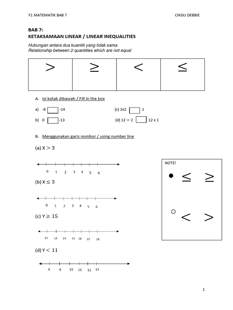 F1 Maths Bab 7 | PDF
