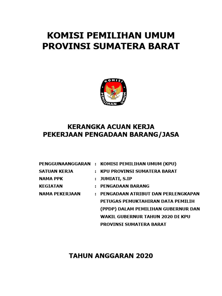 Tor Kak Atribut Dan Perlengkapan PPDP | PDF