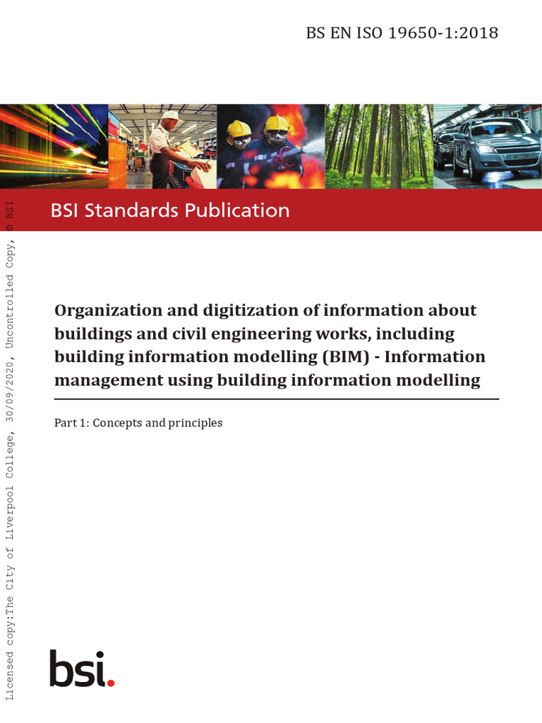BS en ISO 19650-1-2018-Part 1-Concepts Principles | PDF | Building ...