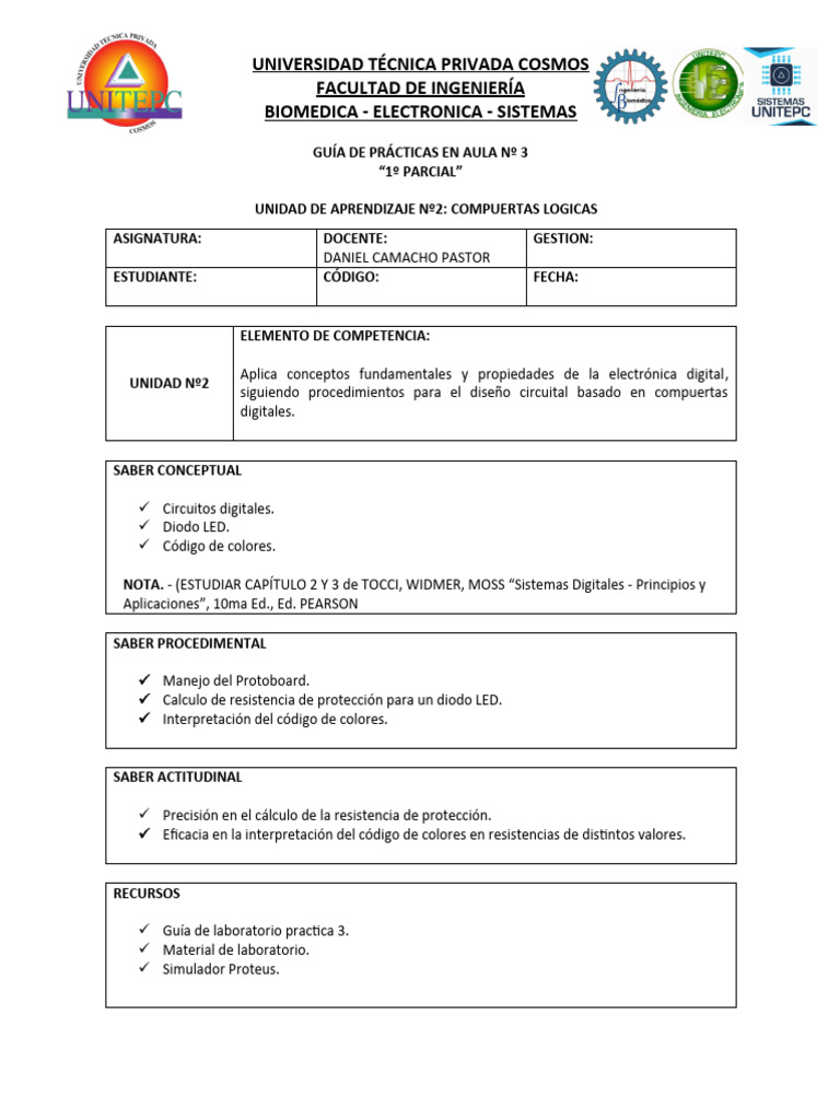 Cálculo de Resistencia para Diodos LED | PDF