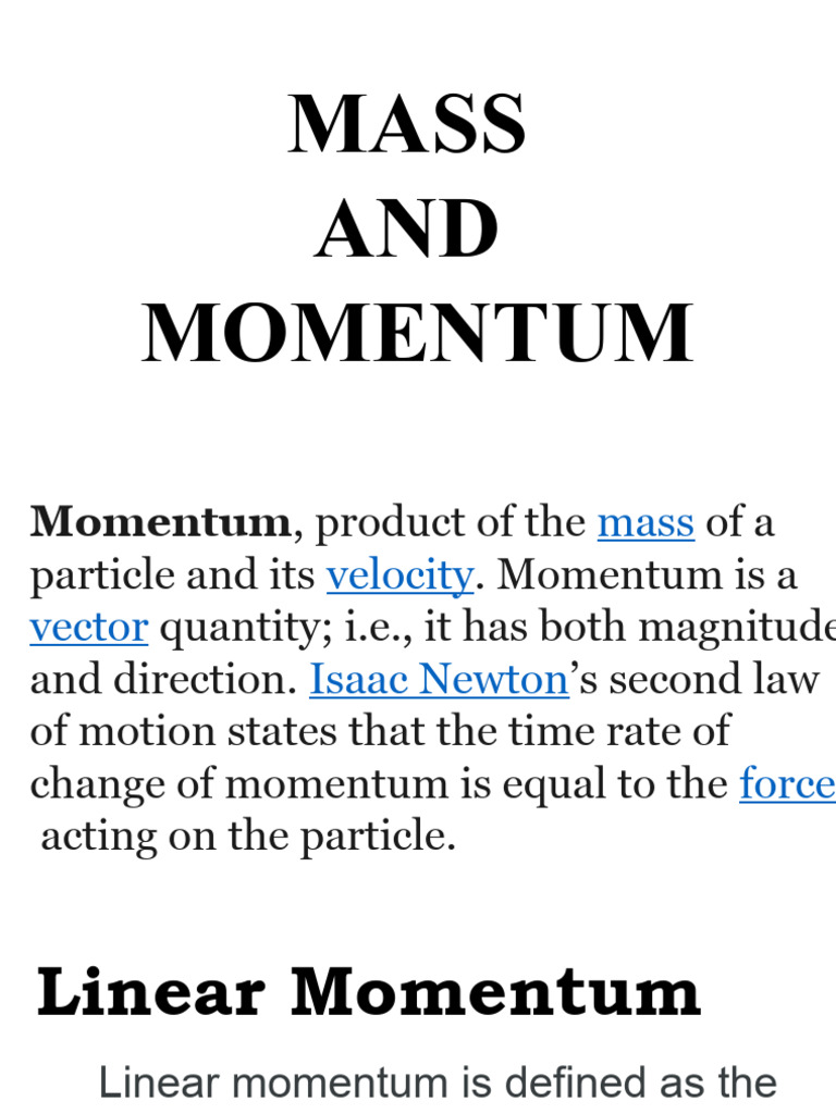Grade 12 Momentum | PDF