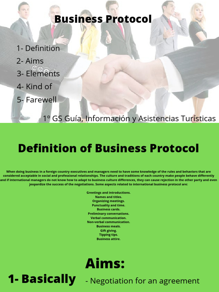 Business Protocol | PDF