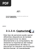 Funciones y perfil del capturista de datos | PDF | Información | Bases ...