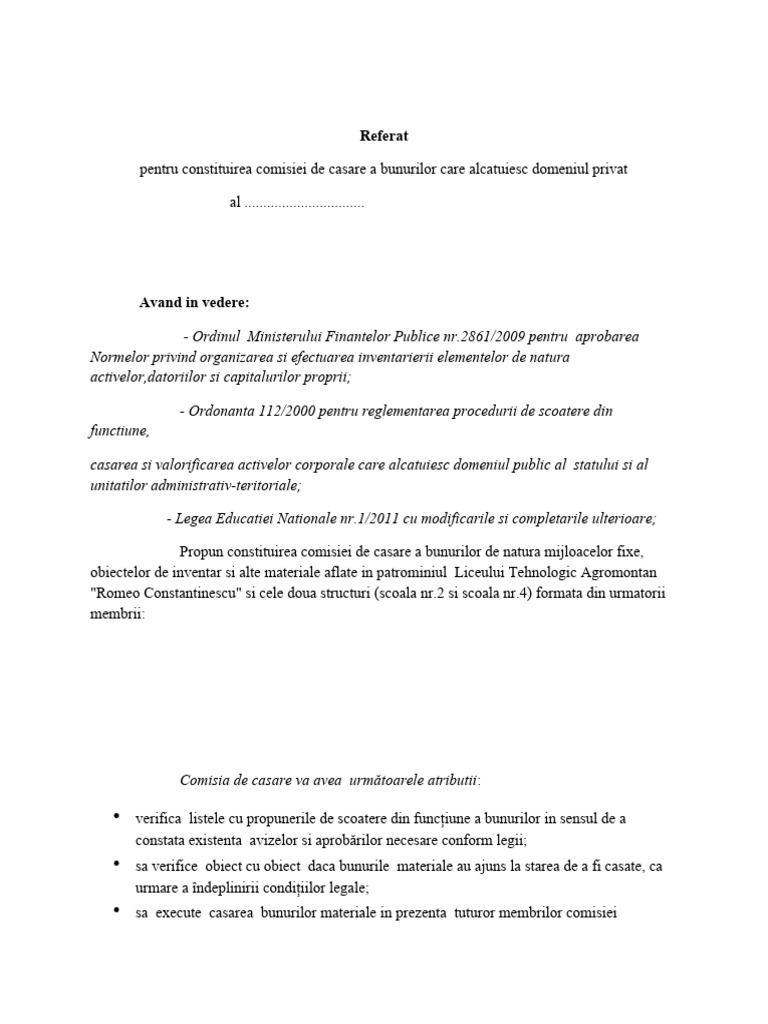 REFERAT CASARE PATRIMONIU | PDF