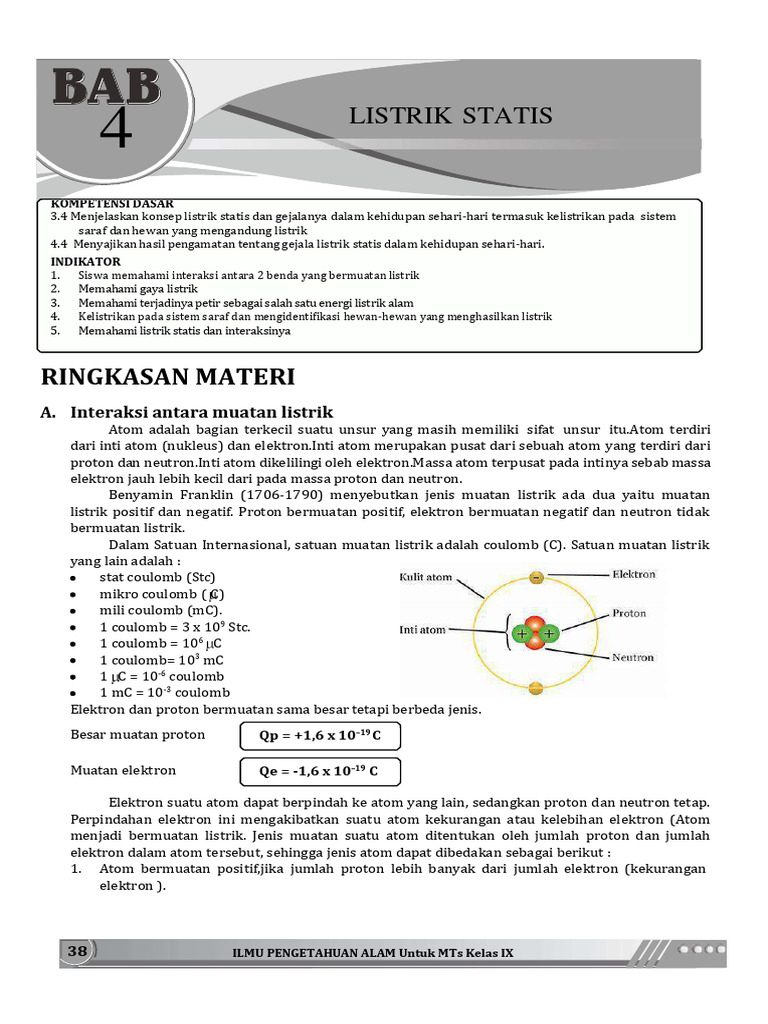 Modul 4. Listrik Statis | PDF