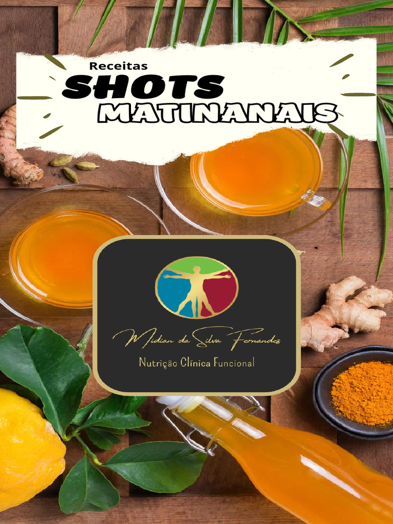 Receitas de Shots Matinais Nutritivos | PDF