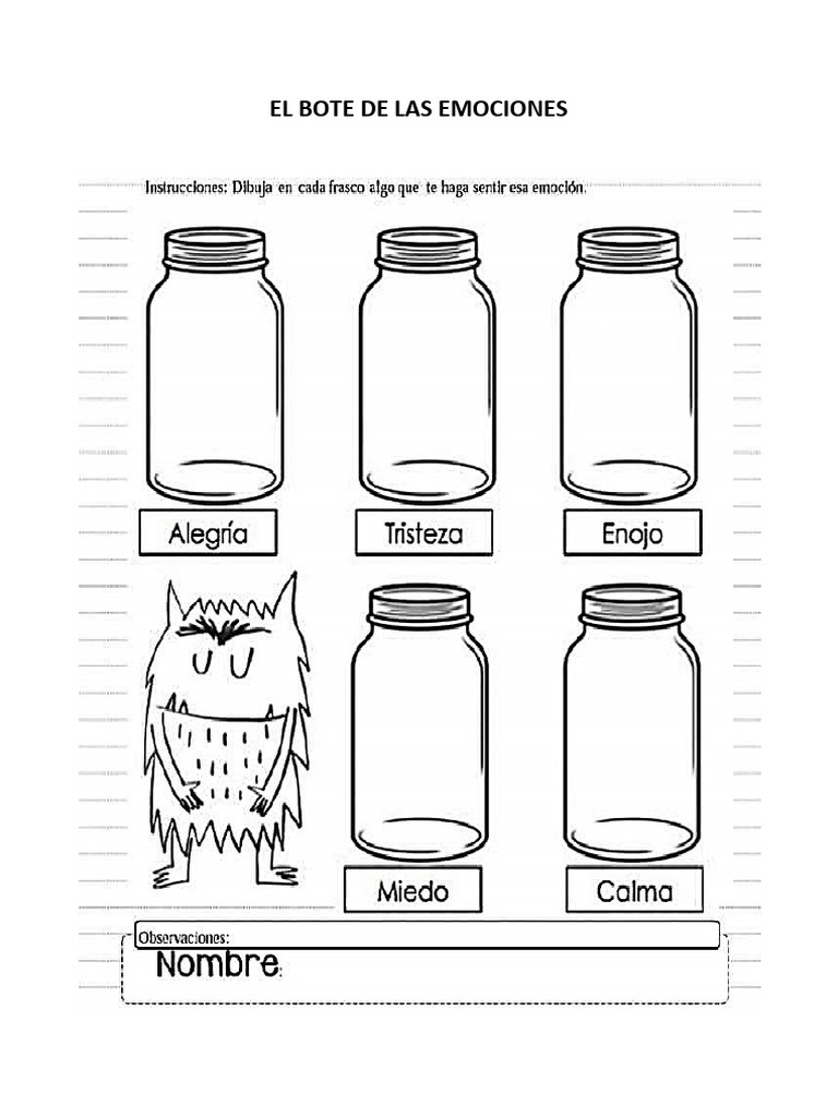 El Bote de Las Emociones | PDF