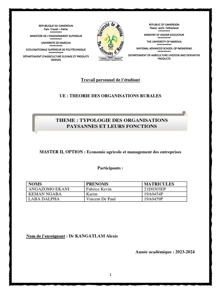 Tpe Theorie Des Op | PDF