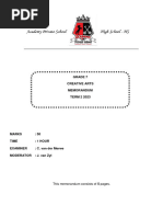 Grade 4 Creative Arts Term 2 Guide | PDF | Color | Learning