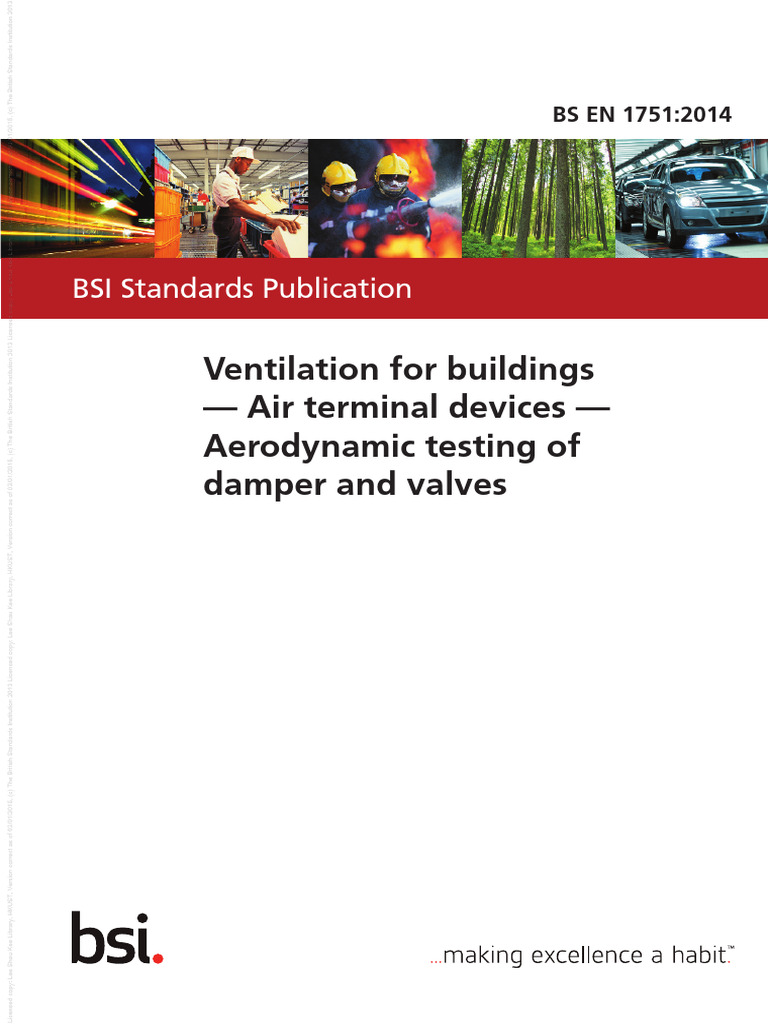 BS en 1751-2014 | PDF