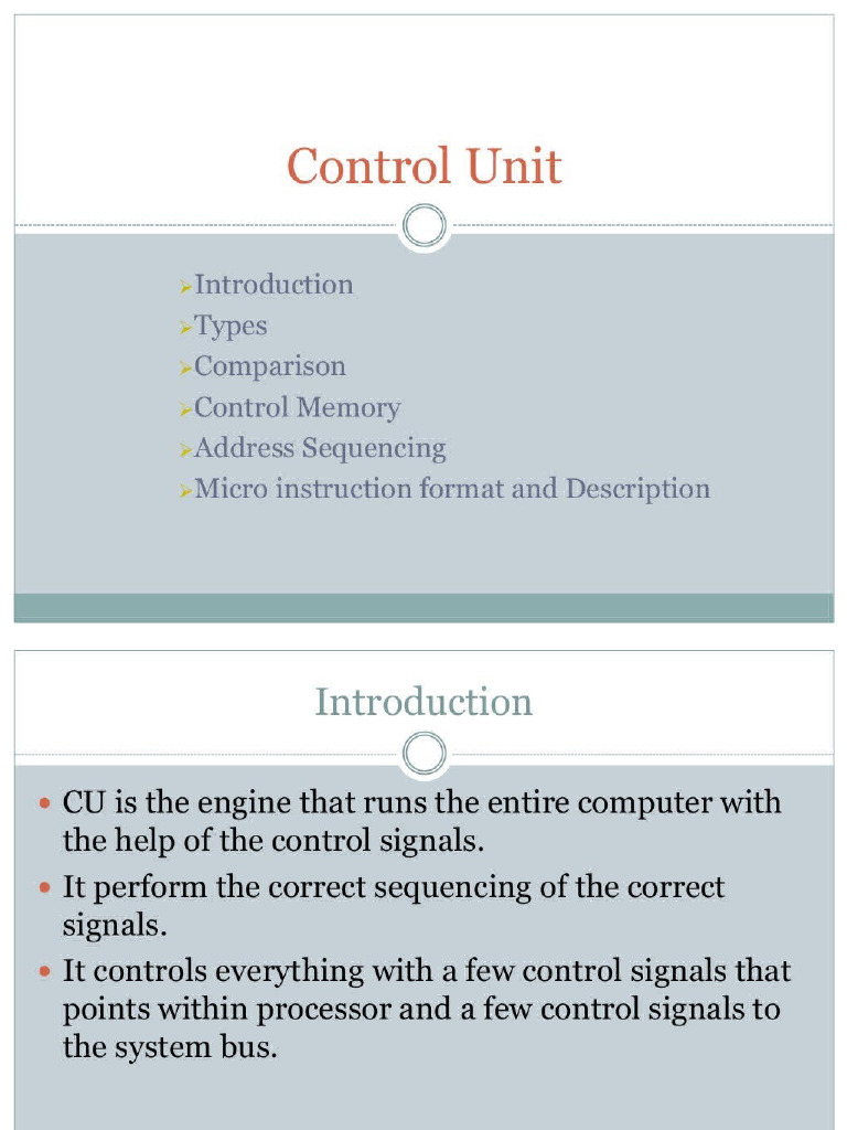 Micro Programmed Control Unit 2 1 Pdf 
