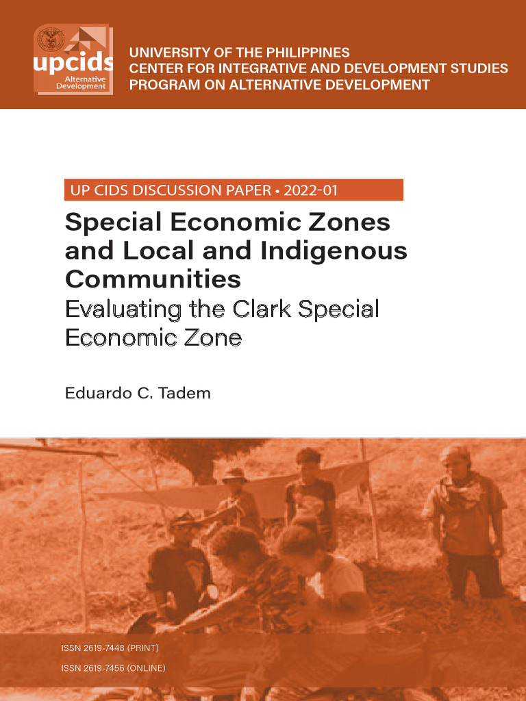 Special Economic Zones and Local and Indigenous Communities Evaluating ...